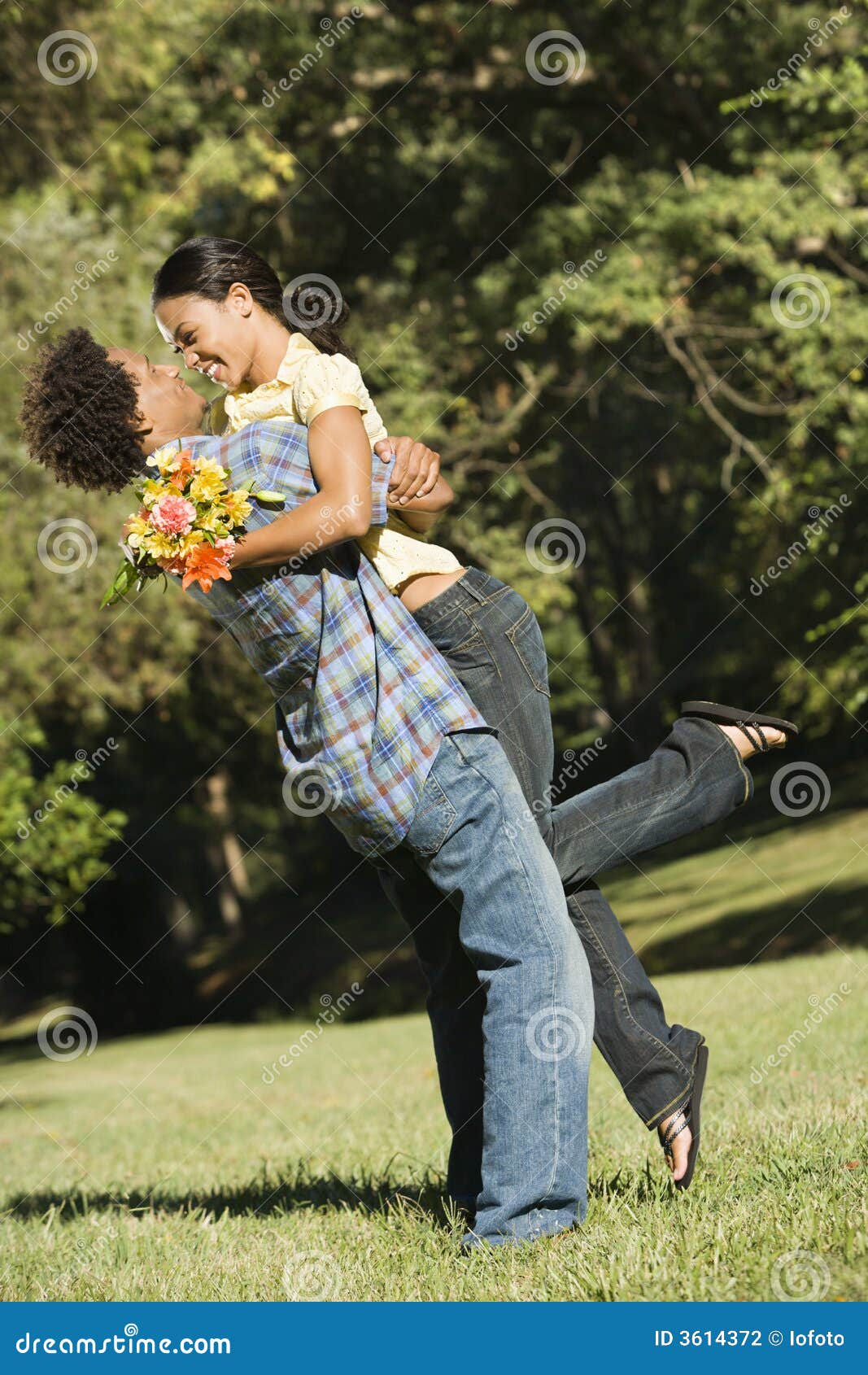 Couple embracing. stock photo. Image of female, length - 3614372
