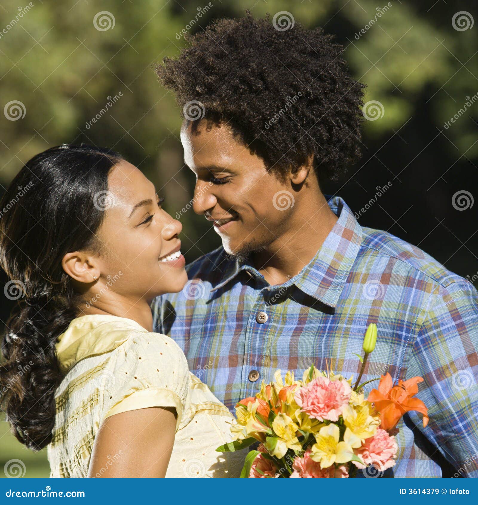 Couple embracing. stock image. Image of contact, female - 3614379