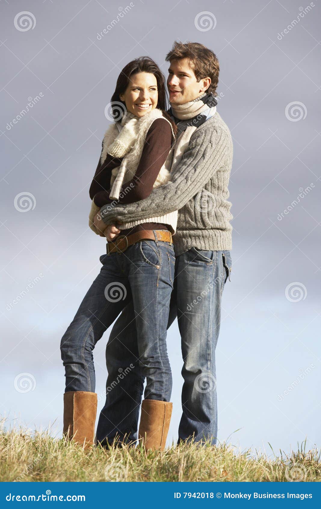 Sad Couple Embracing, Goodbying Before Parting, Military Service Draft ...