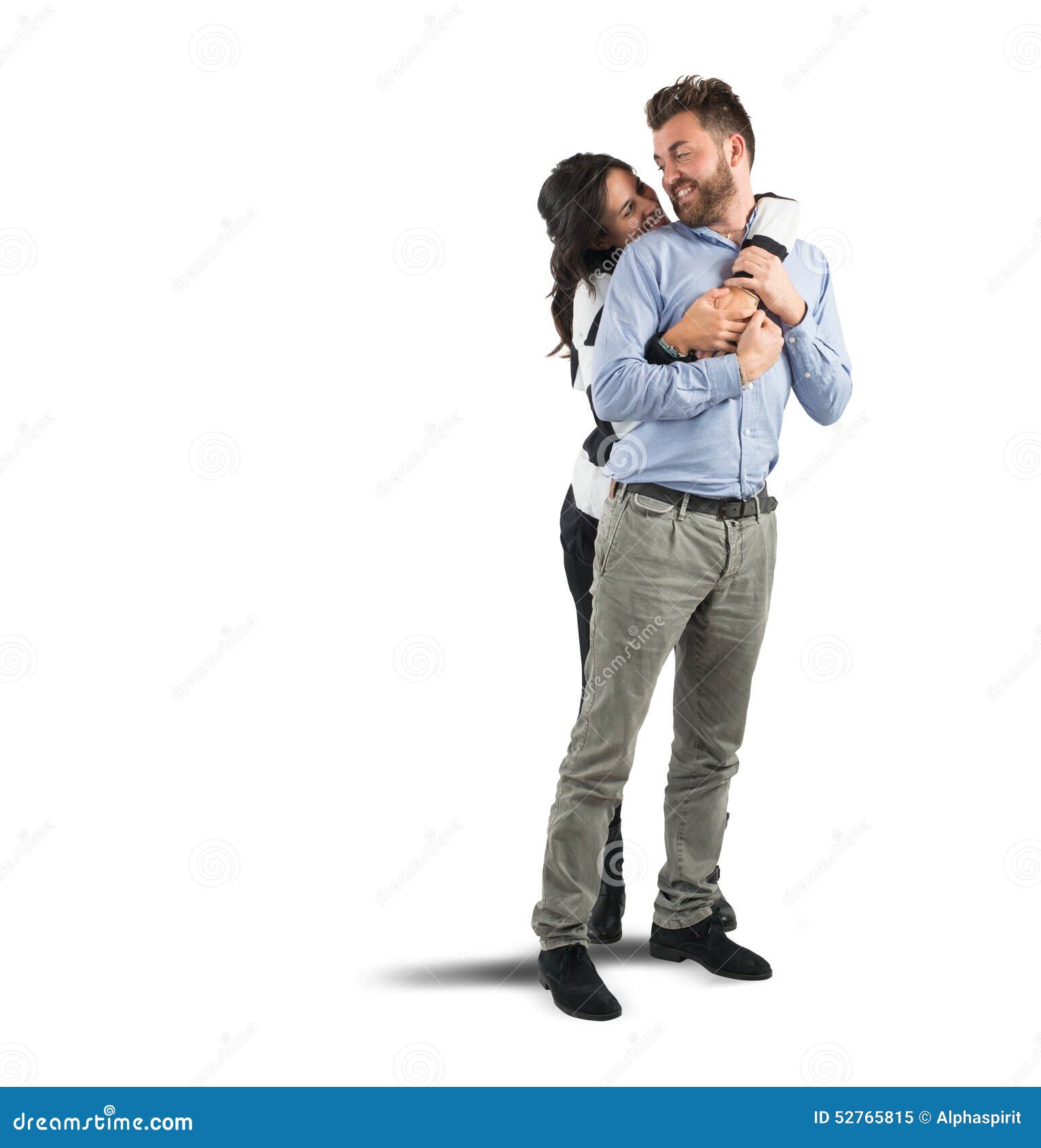 Couple embracing stock image. Image of affection, cheerful - 52765815