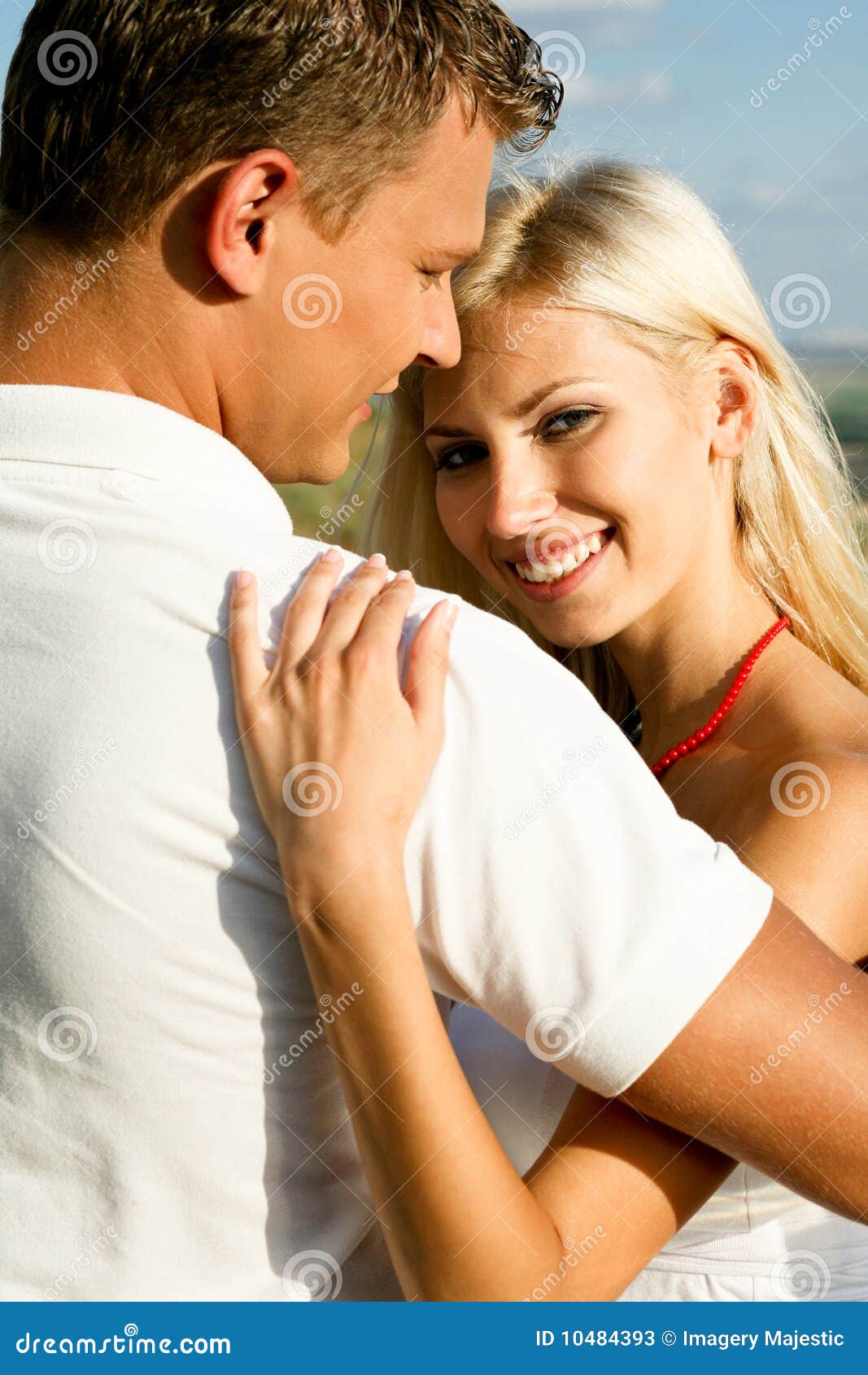 Couple embrassing stock image. Image of attractive, couple - 10484393