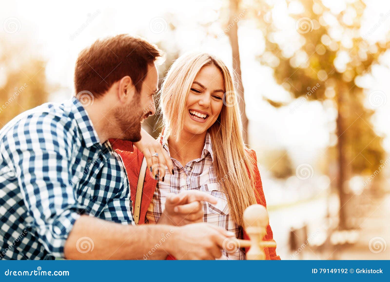 Couple enjoying outside stock photo. Image of outdoor - 79149192
