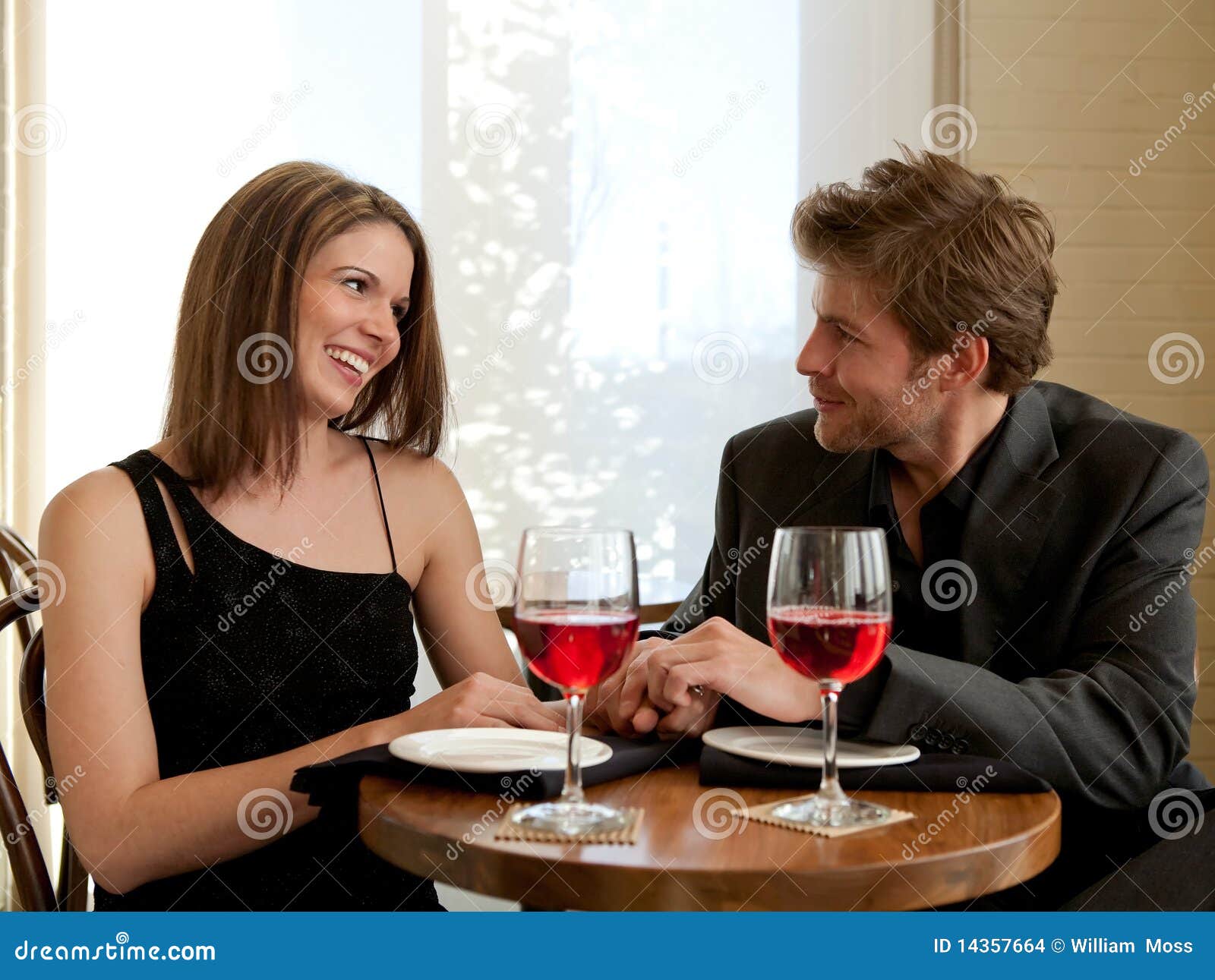 Couple Fancy Laughing Restaurant Photos - Free & Royalty-Free Stock ...