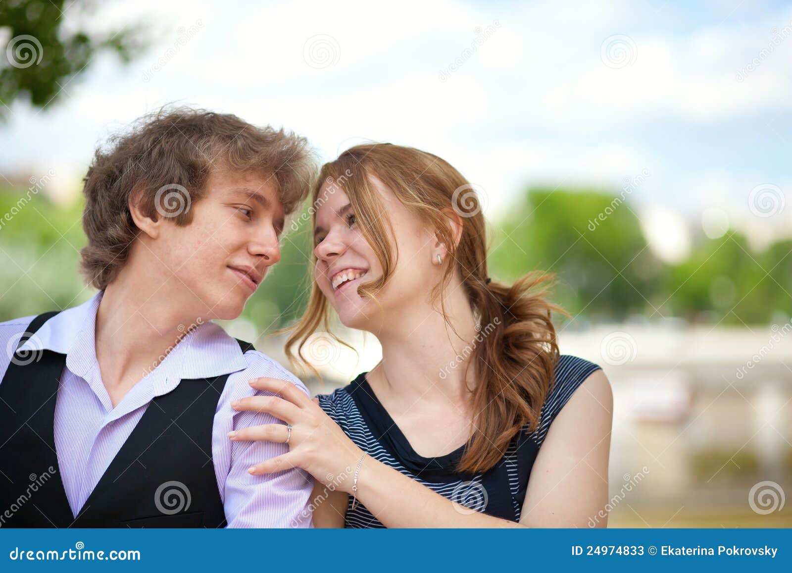 Couple Enjoying Their Time Together Stock Image - Image of european ...