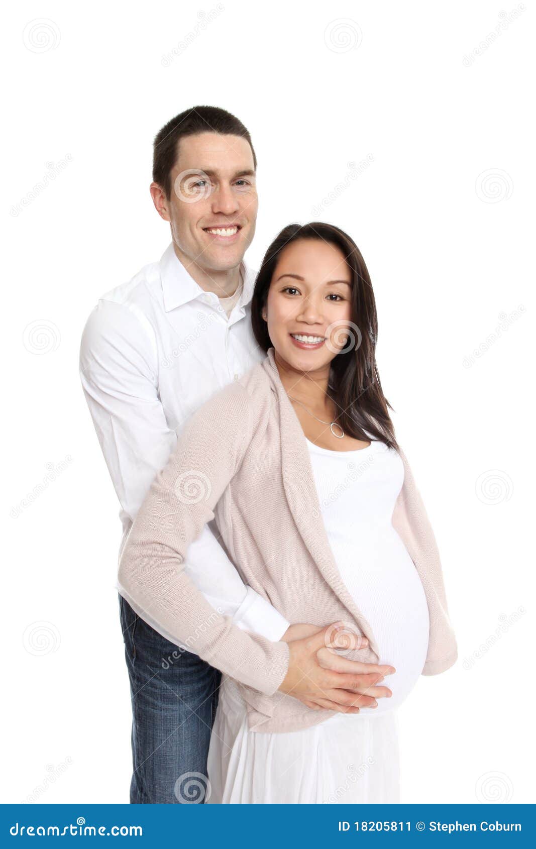 Couple Expecting Child stock image. Image of asian, married - 18205811