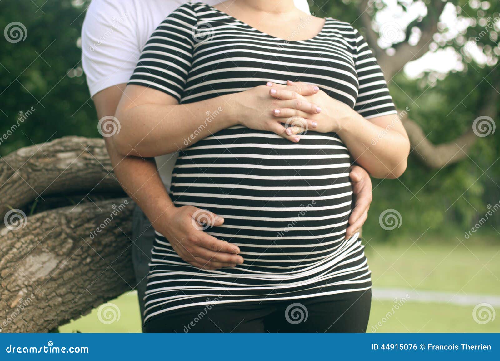 Couple expecting a child stock photo. Image of shoulder - 44915076