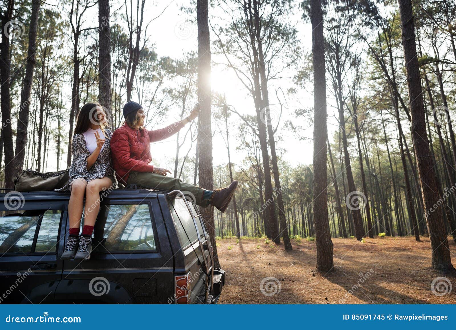 Couple Exploring Trip Holiday Concept Stock Image - Image of nature ...