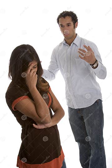 Couple Fighting stock photo. Image of couples, women, woman - 1764486