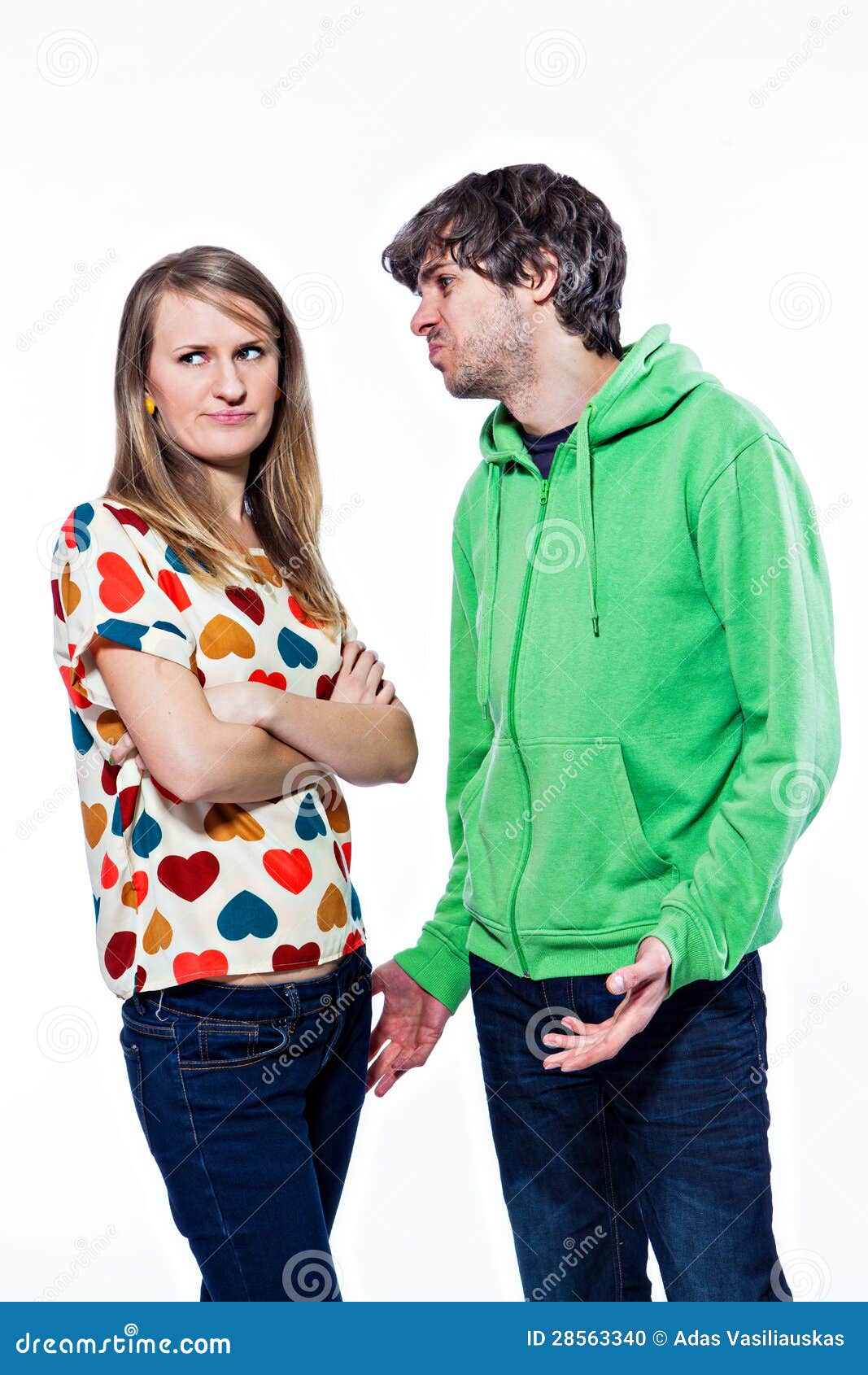 Couple fighting stock photo. Image of anger, fighting - 28563340
