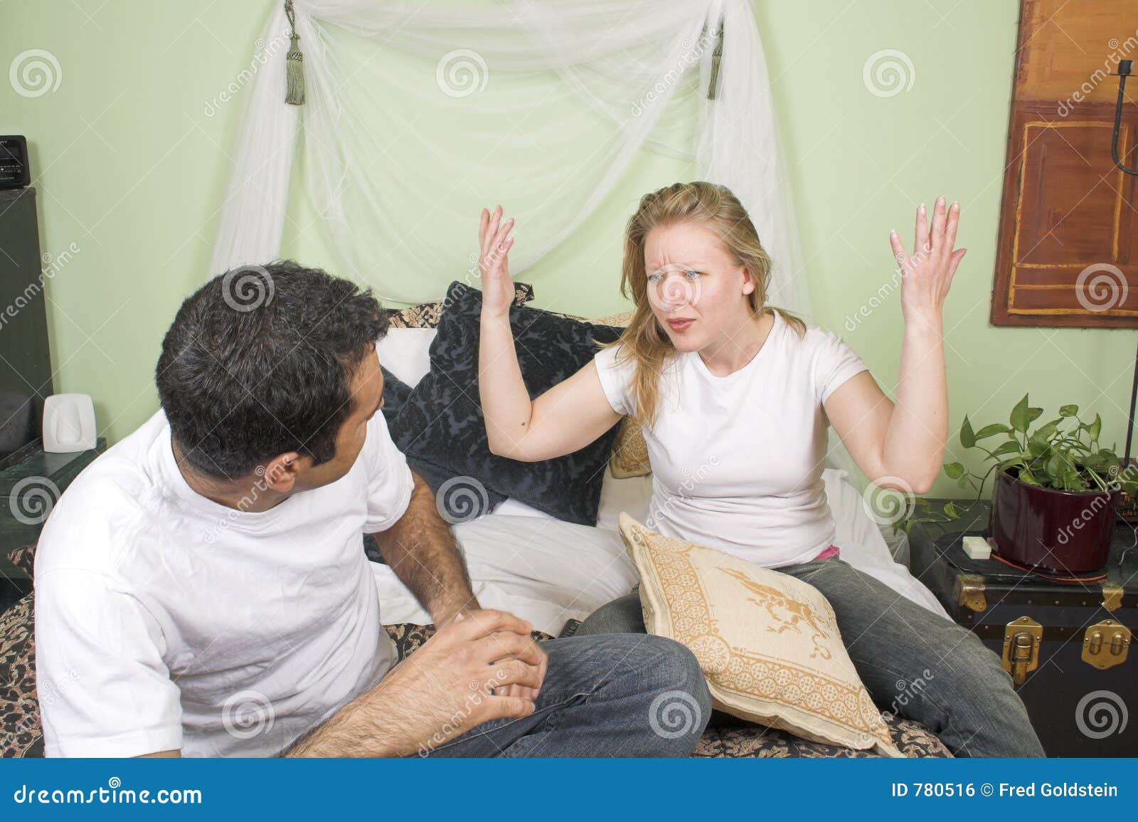 Couple fighting stock photo. Image of engagement, beautiful - 780516