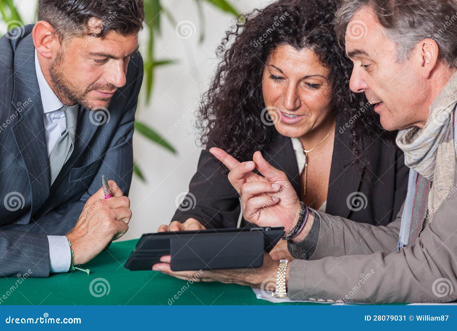 Couple with Financial Consultant Stock Image - Image of insurance ...