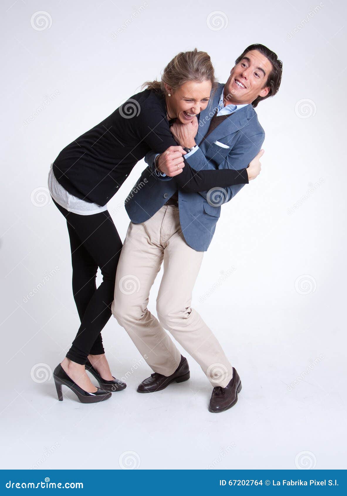 Couple fooling around stock photo. Image of fooling, togetherness ...
