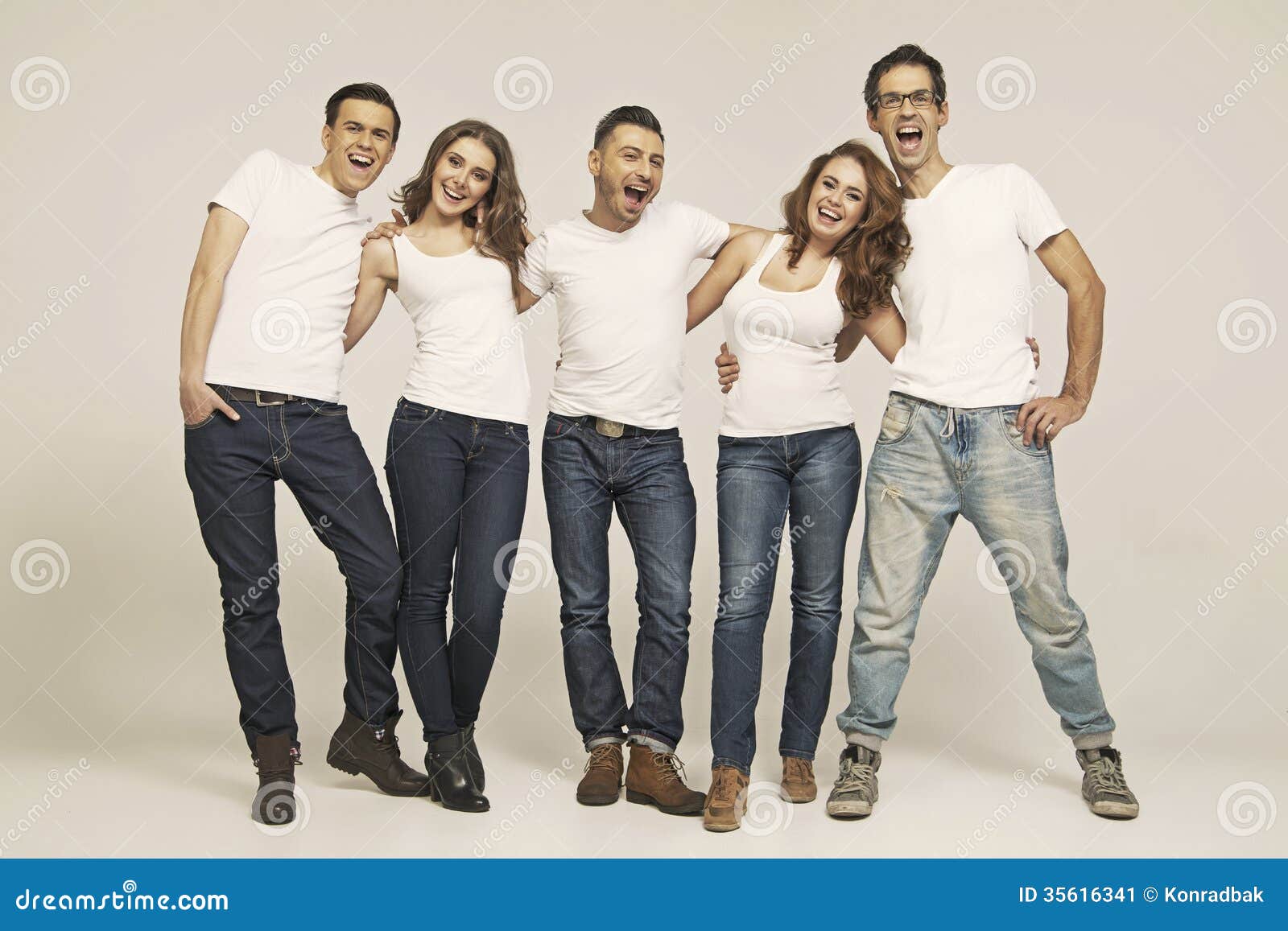 Couple of the Friends in Nice Pose Stock Image - Image of background ...