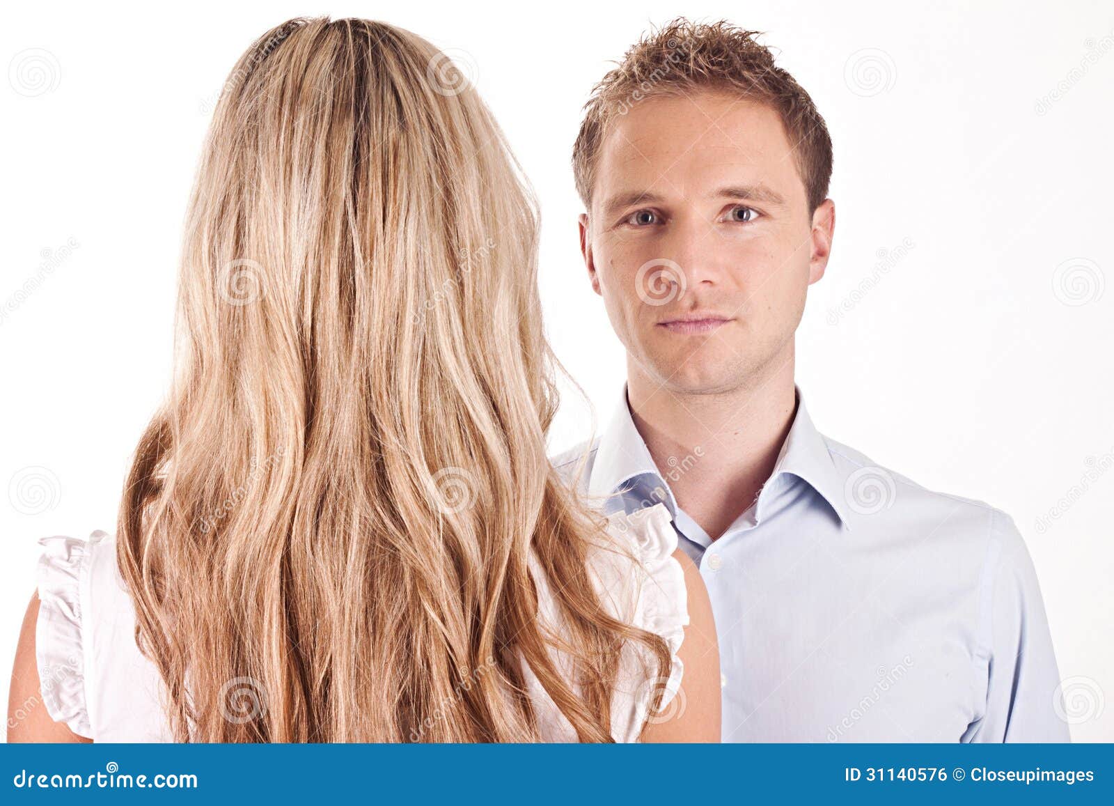 Couple front back stock photo. Image of attention, harmony - 31140576