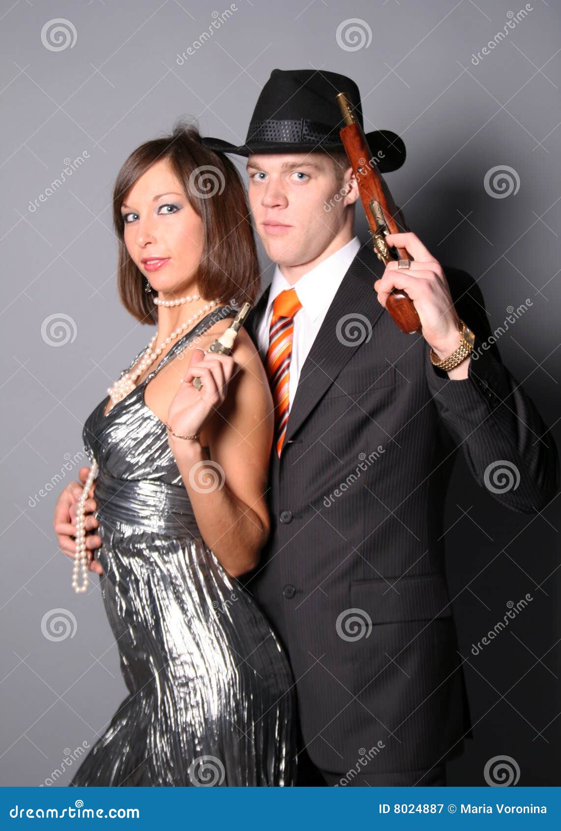 A Couple Of Gangsters Picture. Image: 8024887