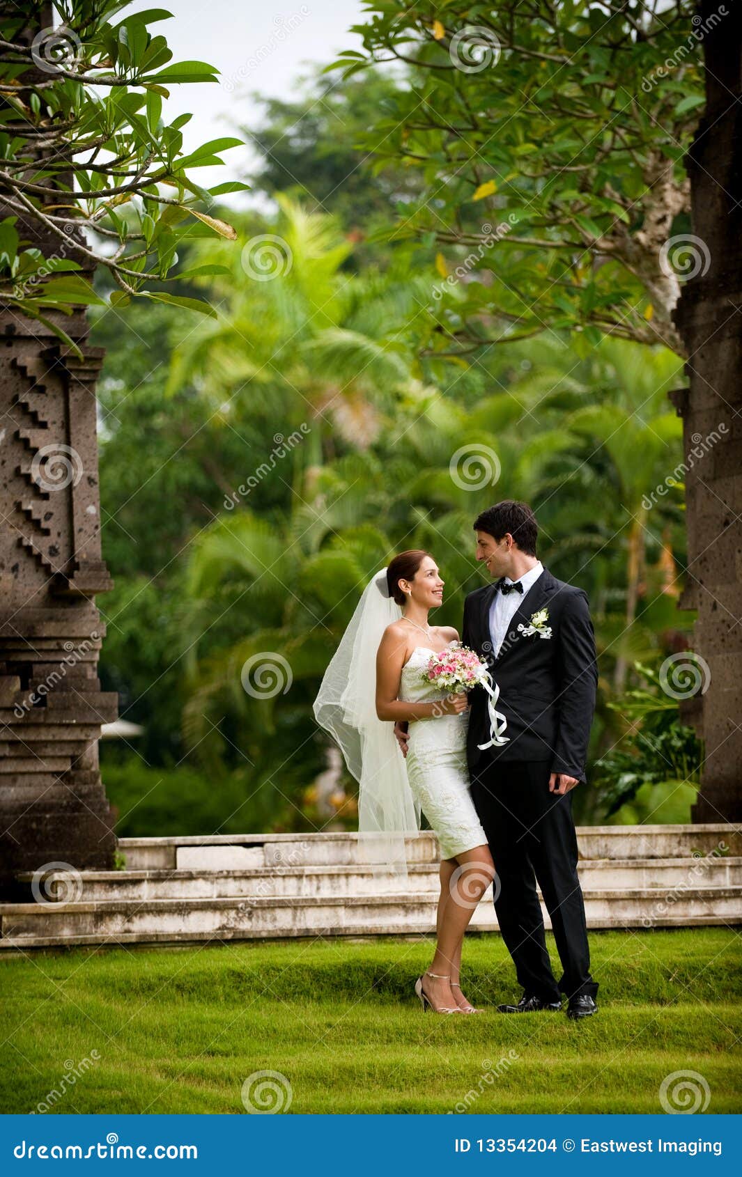 Couple Getting Married stock photo. Image of couple, pretty - 13354204
