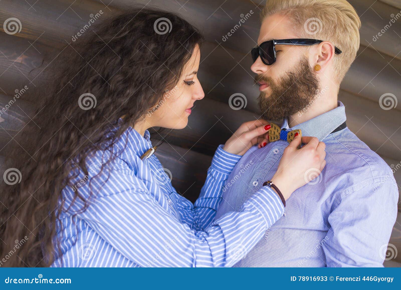 Couple Getting Ready Stock Image Image Of Happiness 78916933