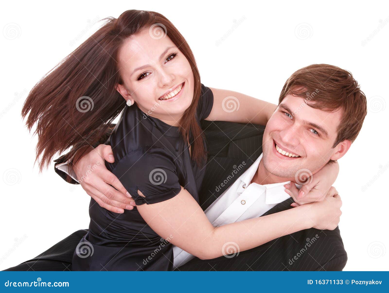 Couple of Girl and Man. Love. Stock Image - Image of attractive, amour ...
