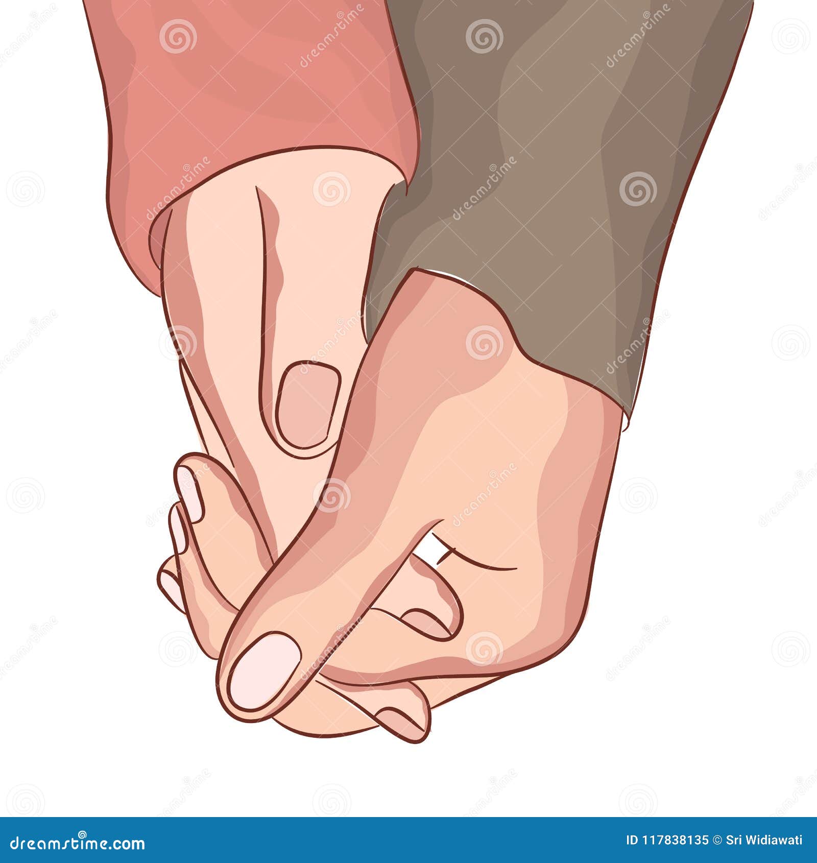 Couple Hand Holding Relationship Symbol of Affection and Care. Hand ...