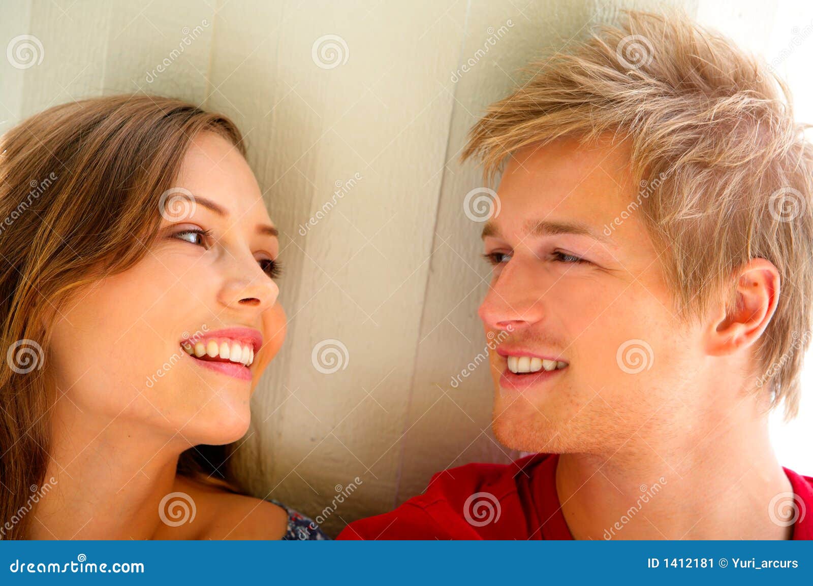 Couple hanging out stock image. Image of laugh, model - 1412181