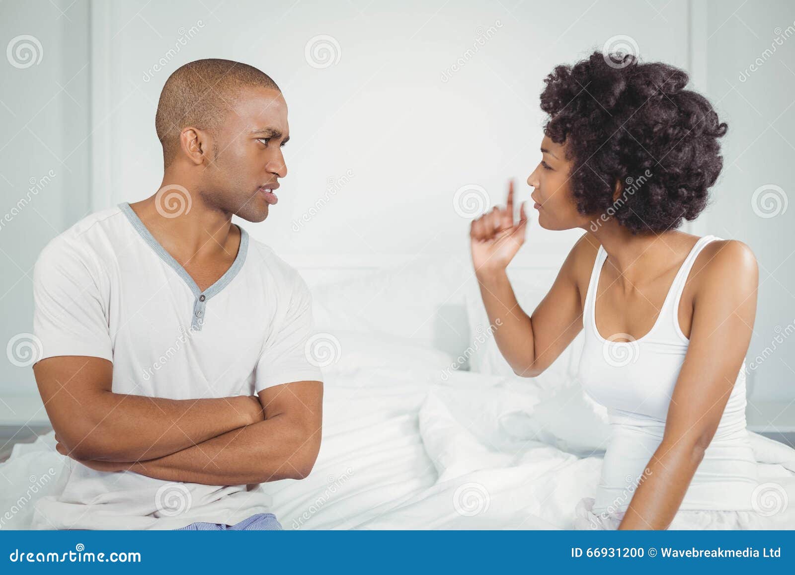 Couple having argument stock photo. Image of female, disagreement ...