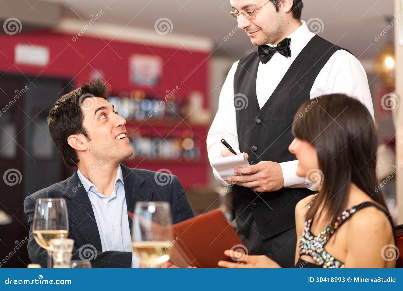 Couple having dinner stock image. Image of dining, reservation - 30418993