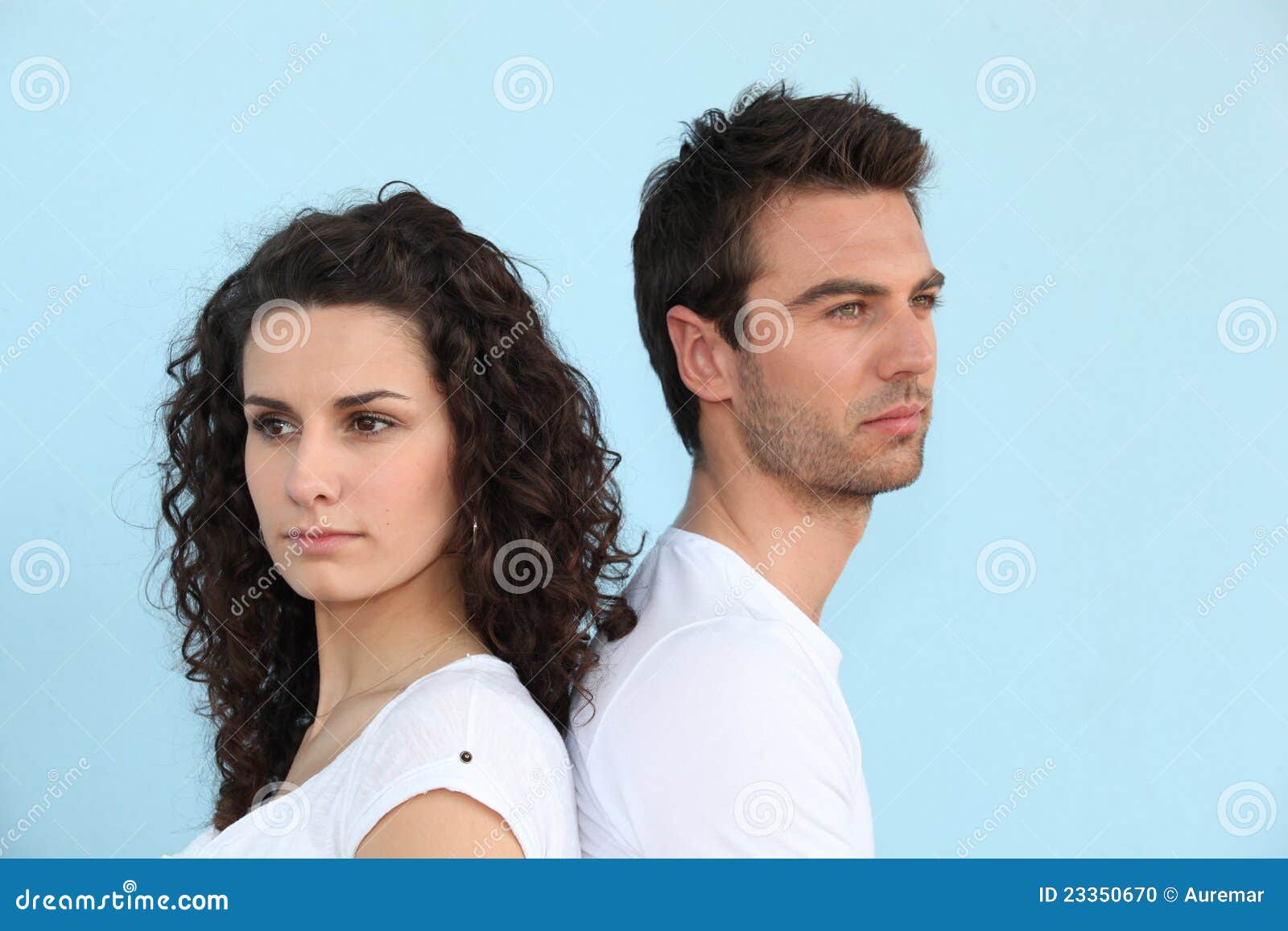 Couple Having a Disagreement Stock Photo - Image of dissidence, married ...