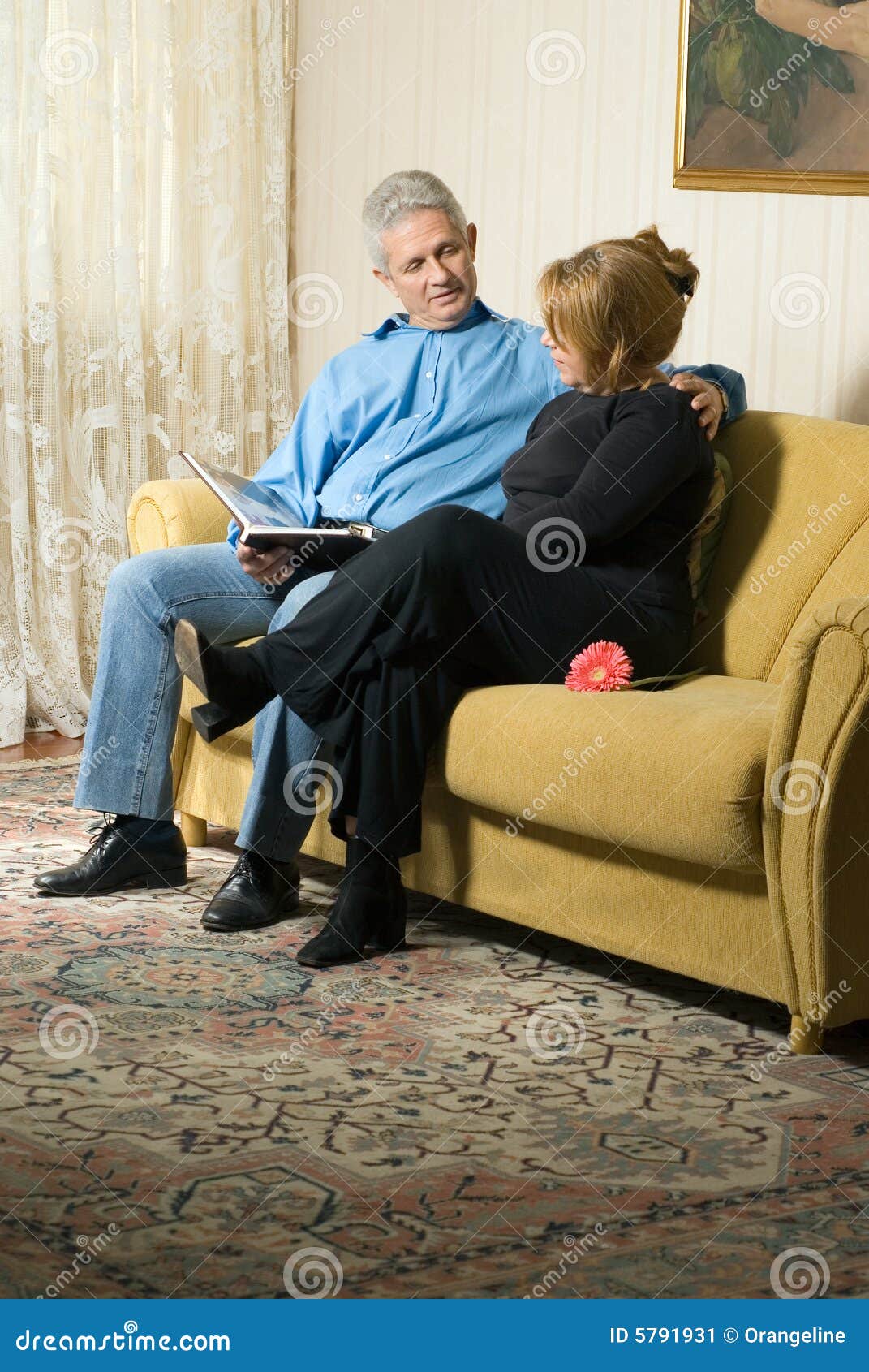 Couple Having Discussion-Vertical Stock Image - Image of family, couple ...