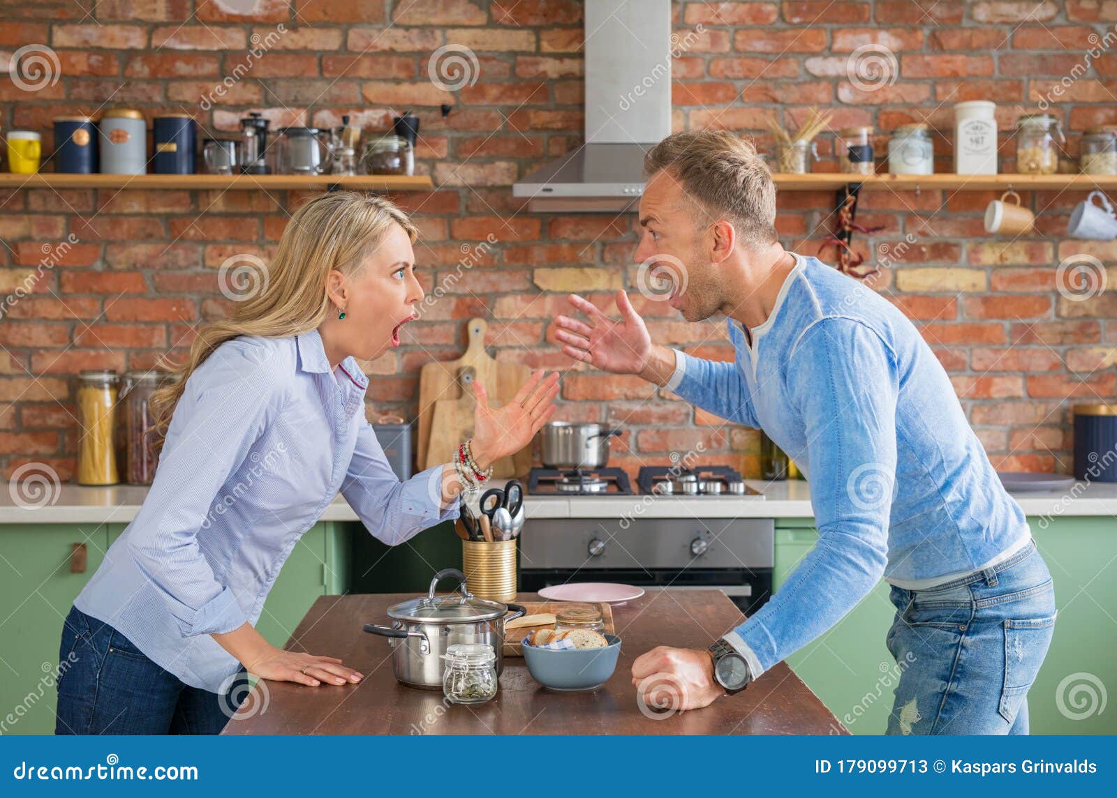 Couple having a fight stock image. Image of problem - 179099713