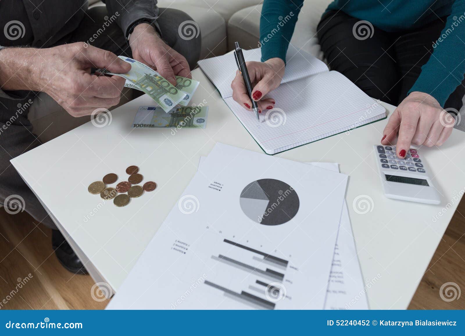 Couple Having Financial Problems Stock Photo - Image of doubt ...
