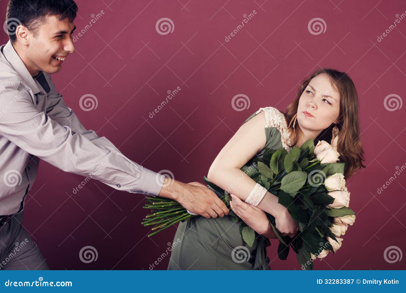 Couple having fun stock image. Image of caucasian, person - 32283387