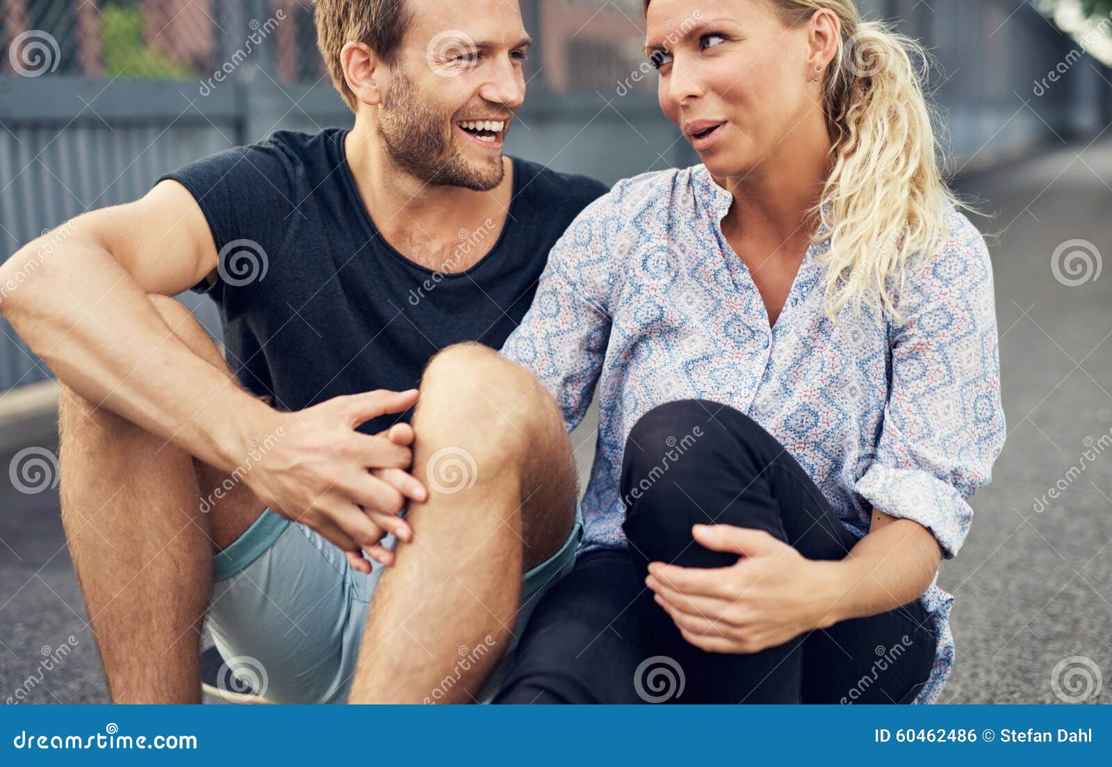 Couple having a good time stock photo. Image of happiness - 60462486