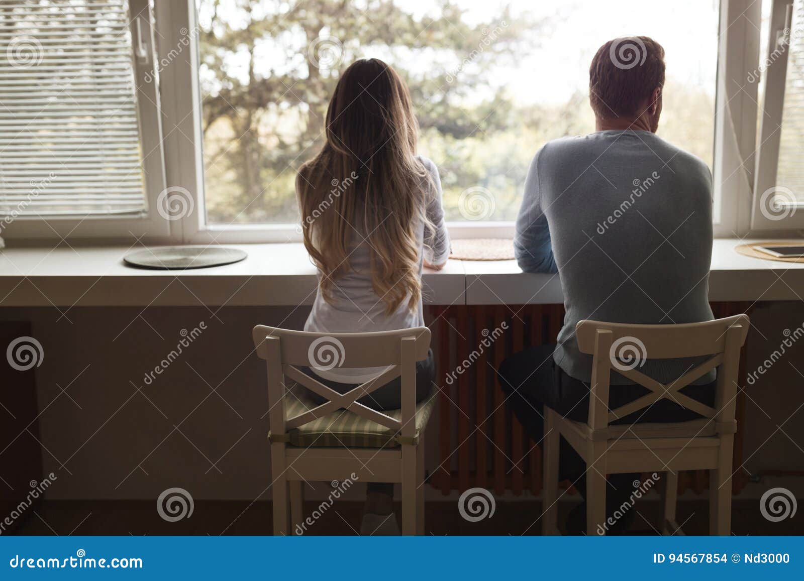 Couple Having Relationship Problems and Arguing Over Infidelity Stock ...