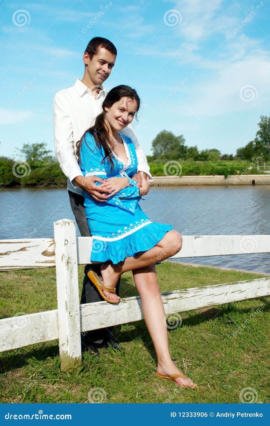 Couple Having a Rest on the Nature Stock Photo - Image of couple ...