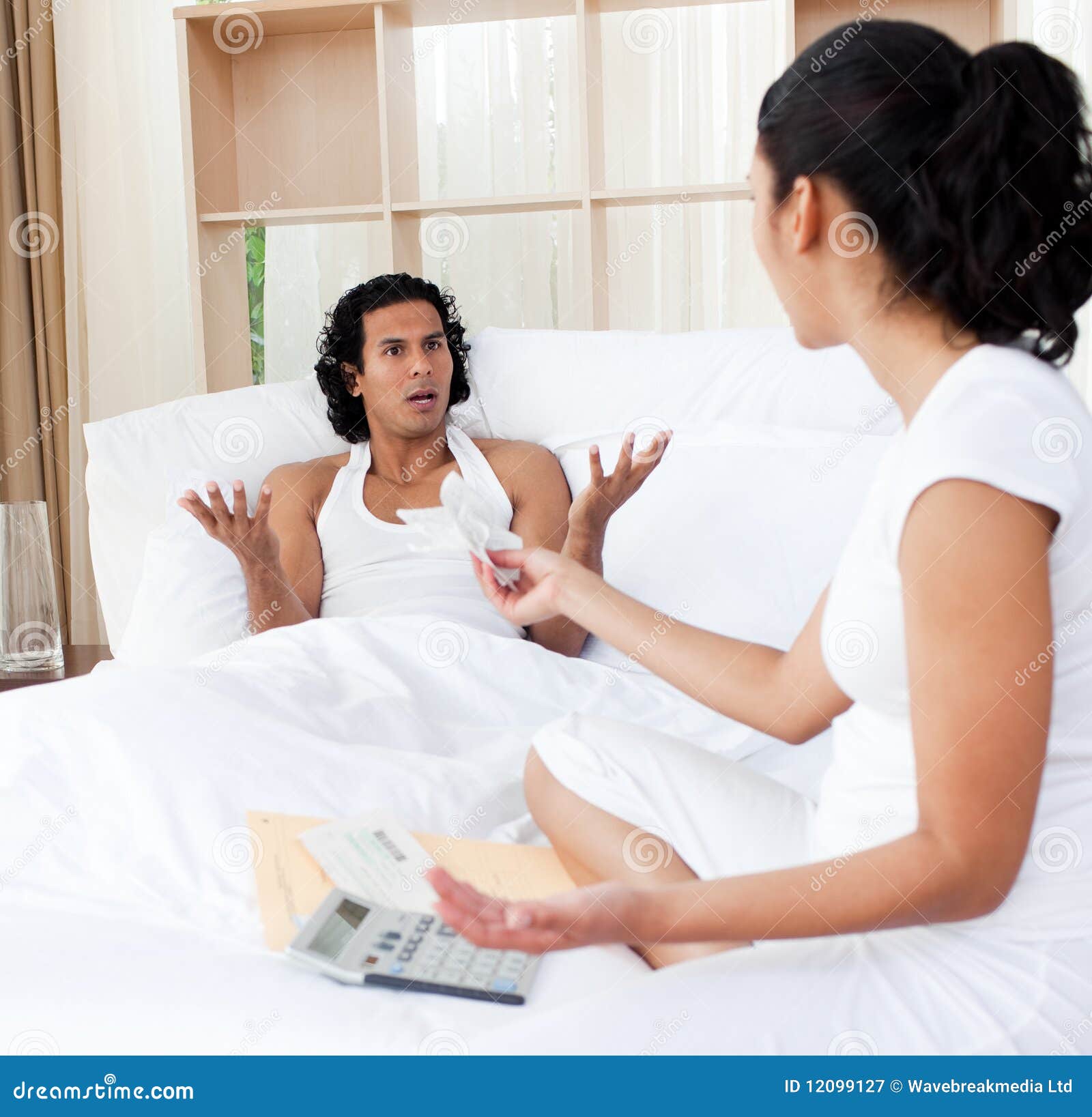 Couple having a row stock image. Image of boyfriend, married - 12099127