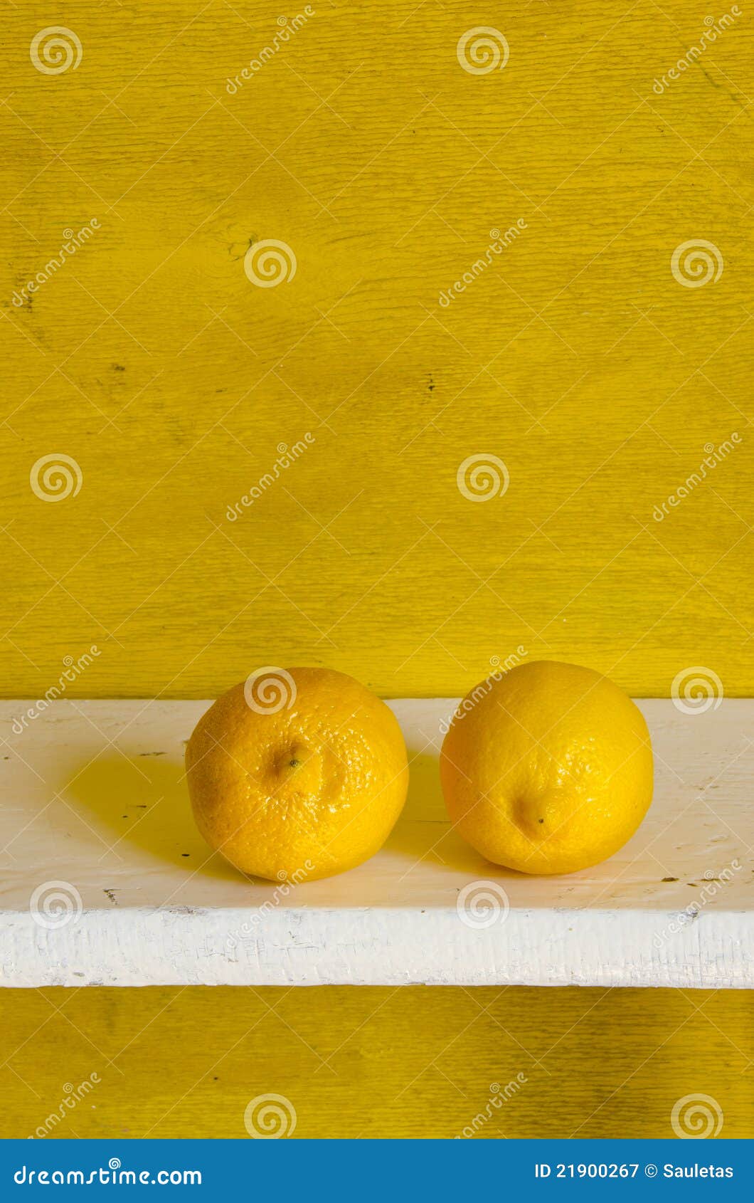 Couple of Healthy Lemon on Shelf. Stock Image - Image of healthy ...