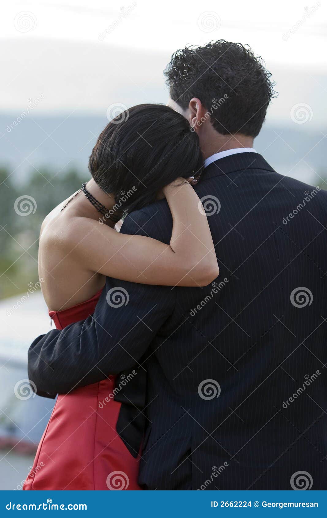 Couple on high stock photo. Image of unity, peace, look - 2662224