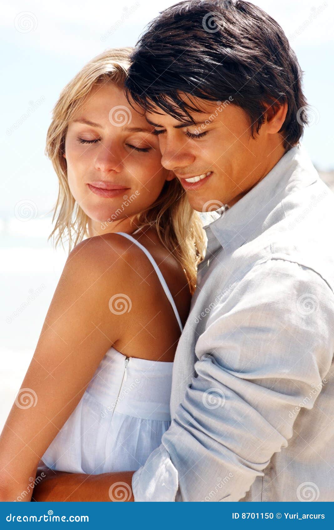 Couple holding each other stock photo. Image of eyes, looking - 8701150