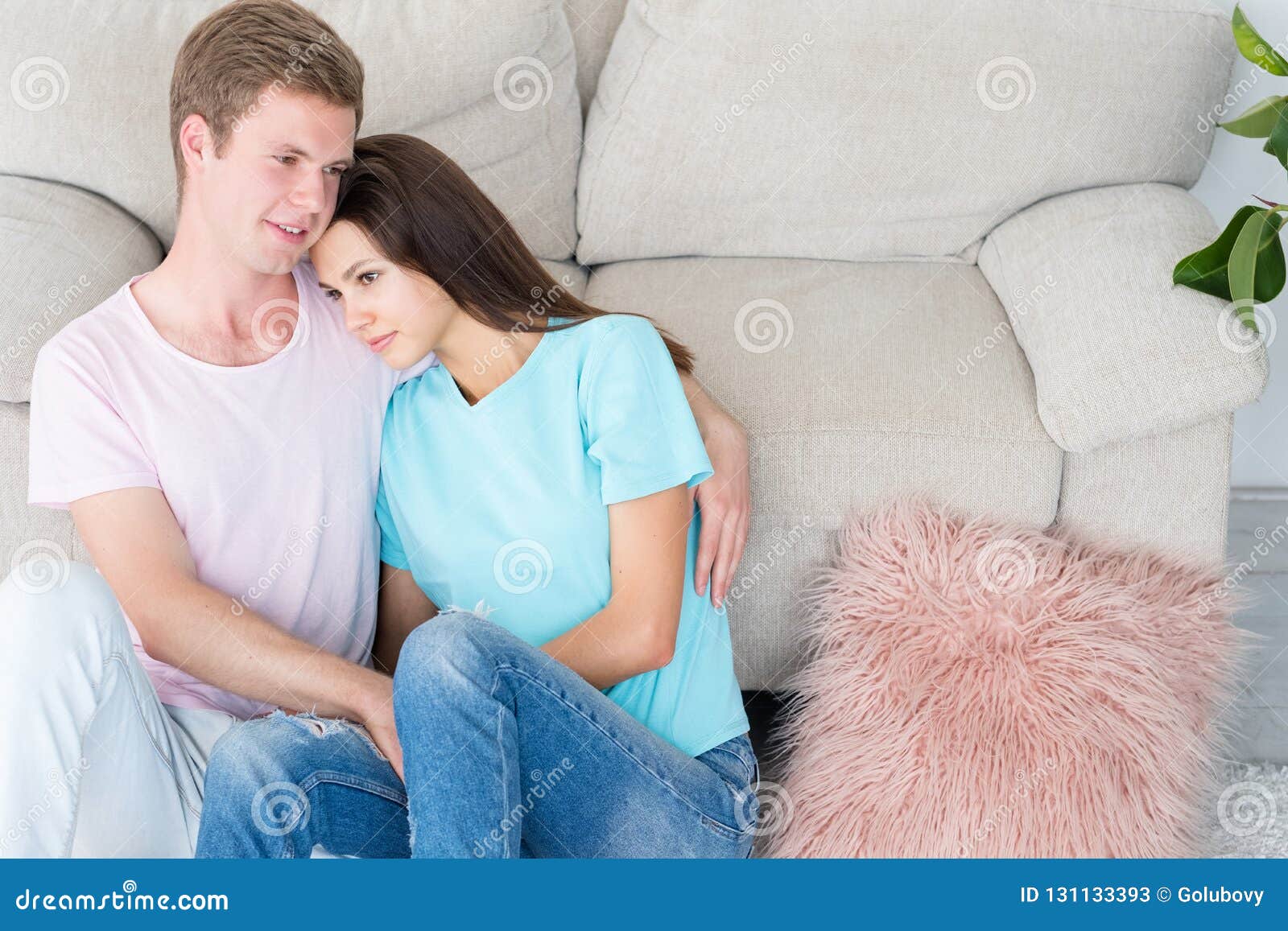 Couple Hug Loving Relationship Commitment Bond Stock Image - Image of ...