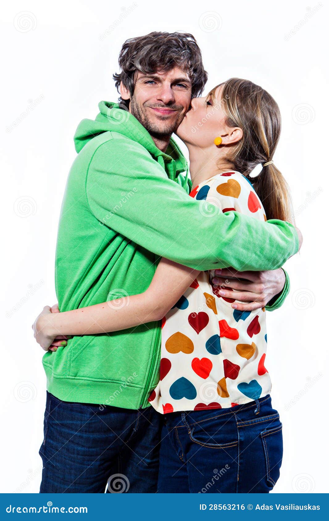 Couple hugging stock photo. Image of couple, caucasian - 28563216