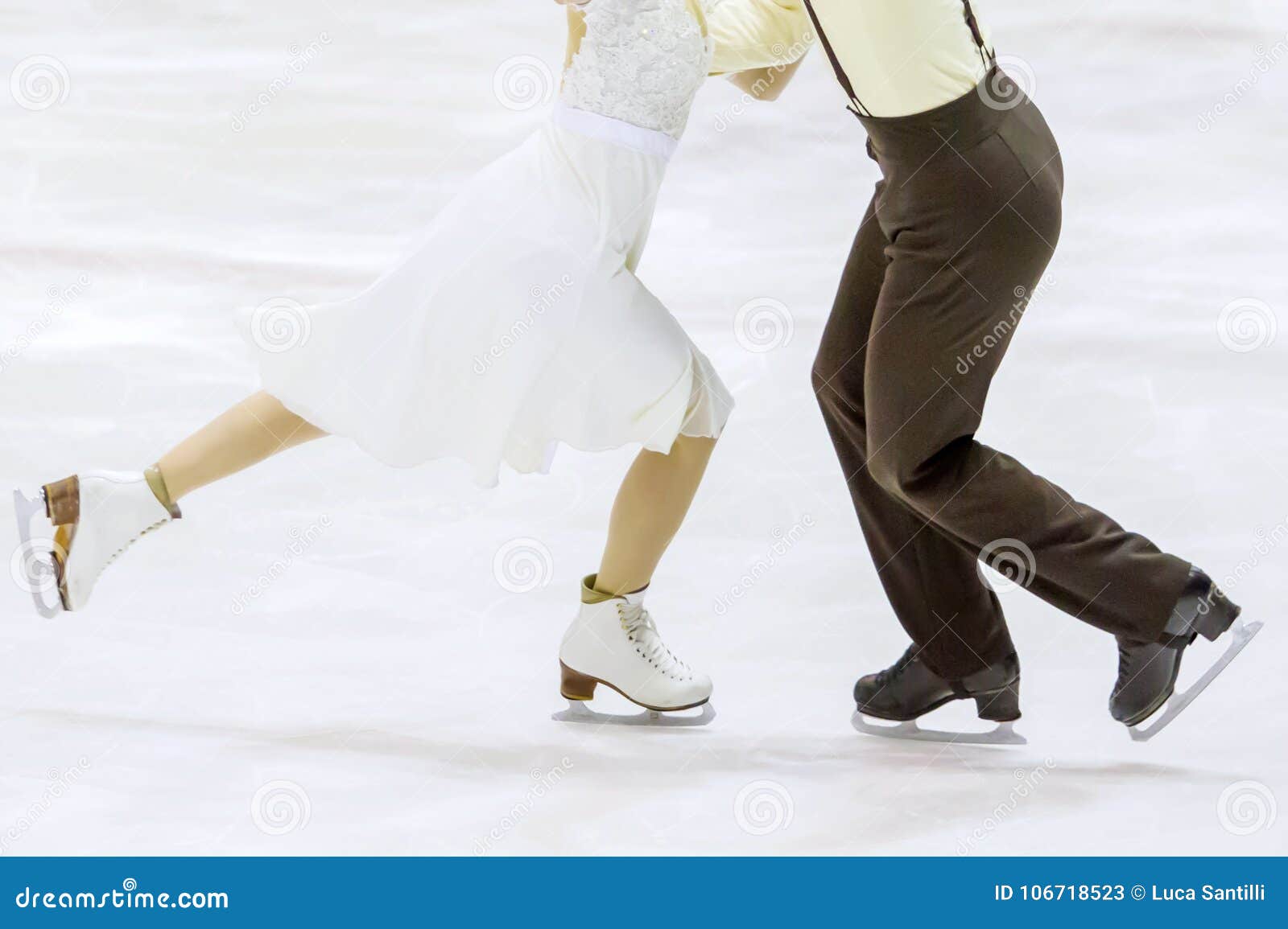 Couple of ice skating stock image. Image of challenge - 106718523