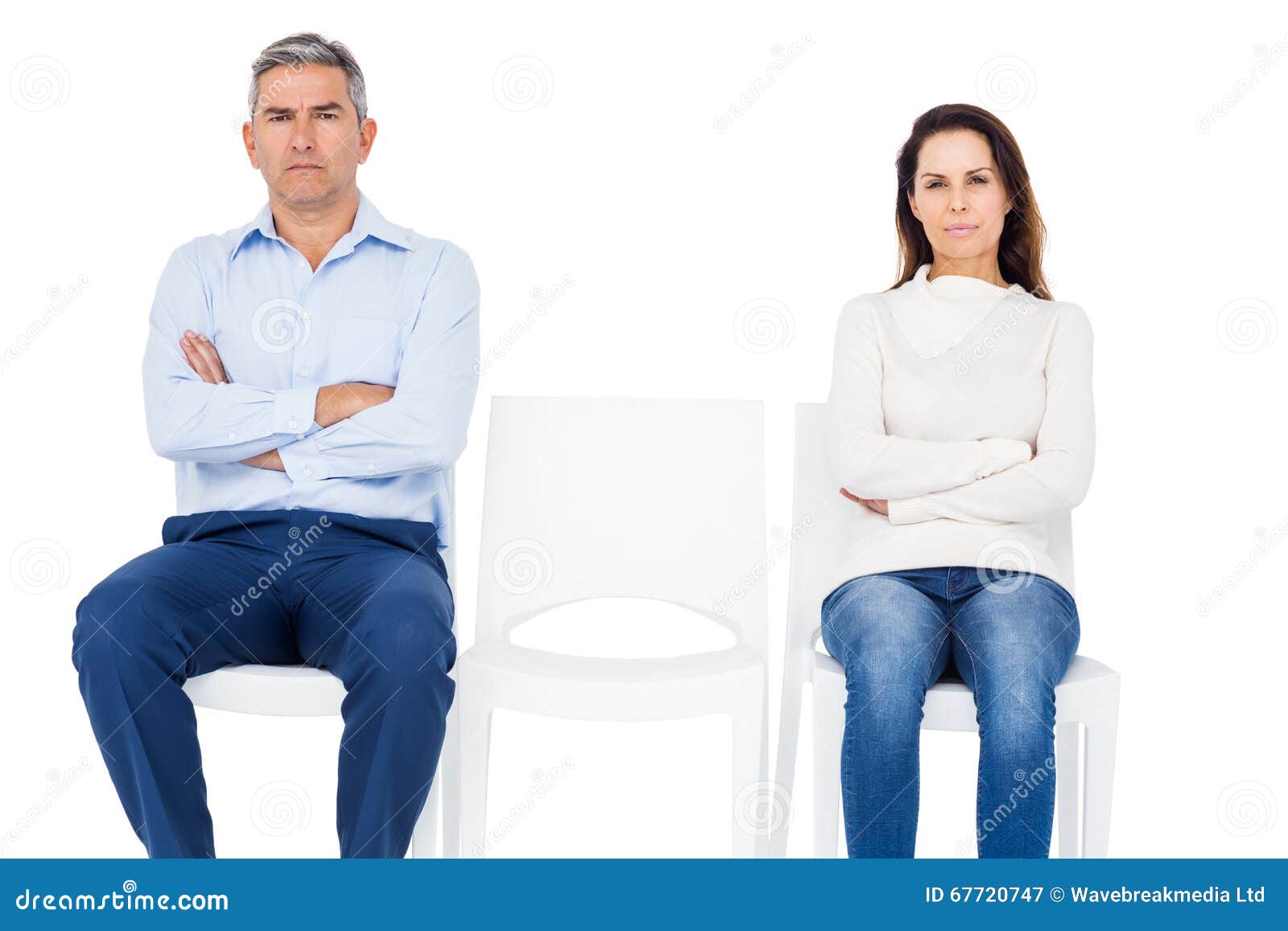 Couple ignoring each other stock image. Image of disagreement - 67720747