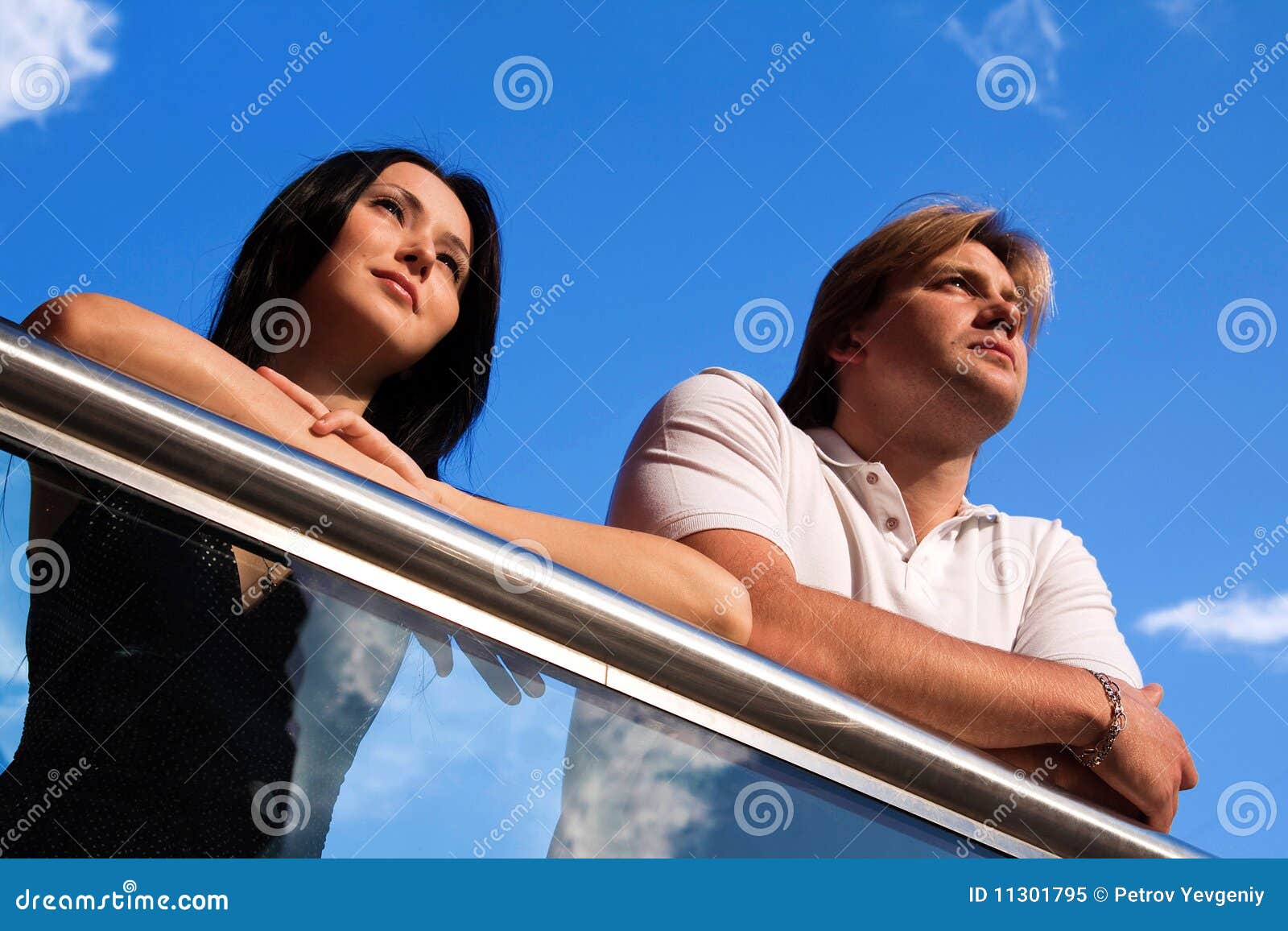 Couple looking forward stock image. Image of passion - 11301795
