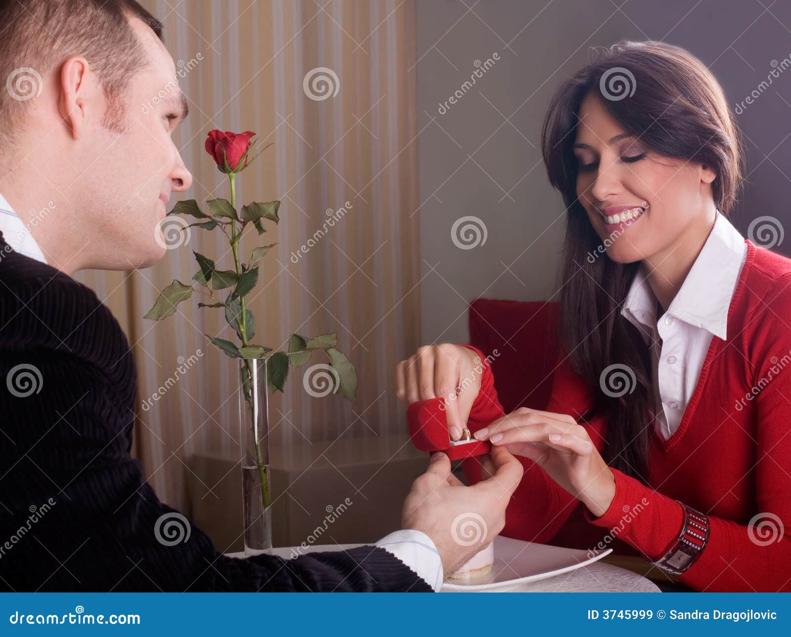 Couple in love stock image. Image of excitement, laughing - 3745999