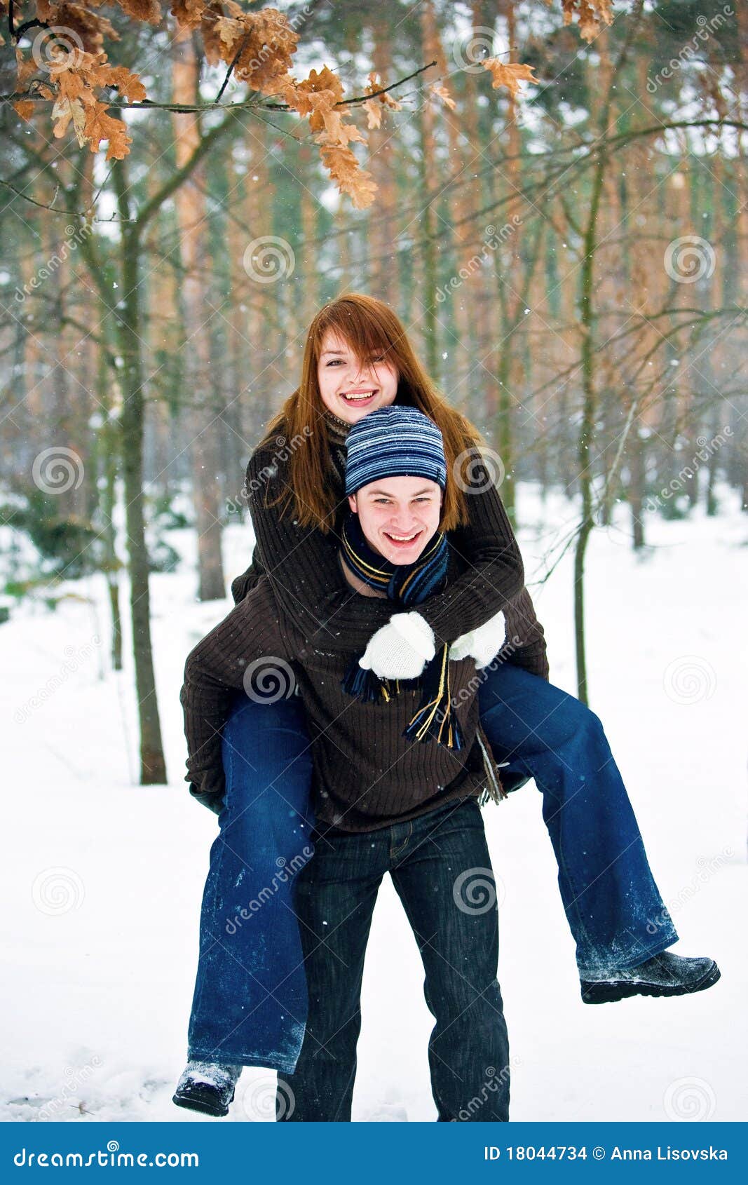 Couple in love in forest stock photo. Image of hair, color - 18044734
