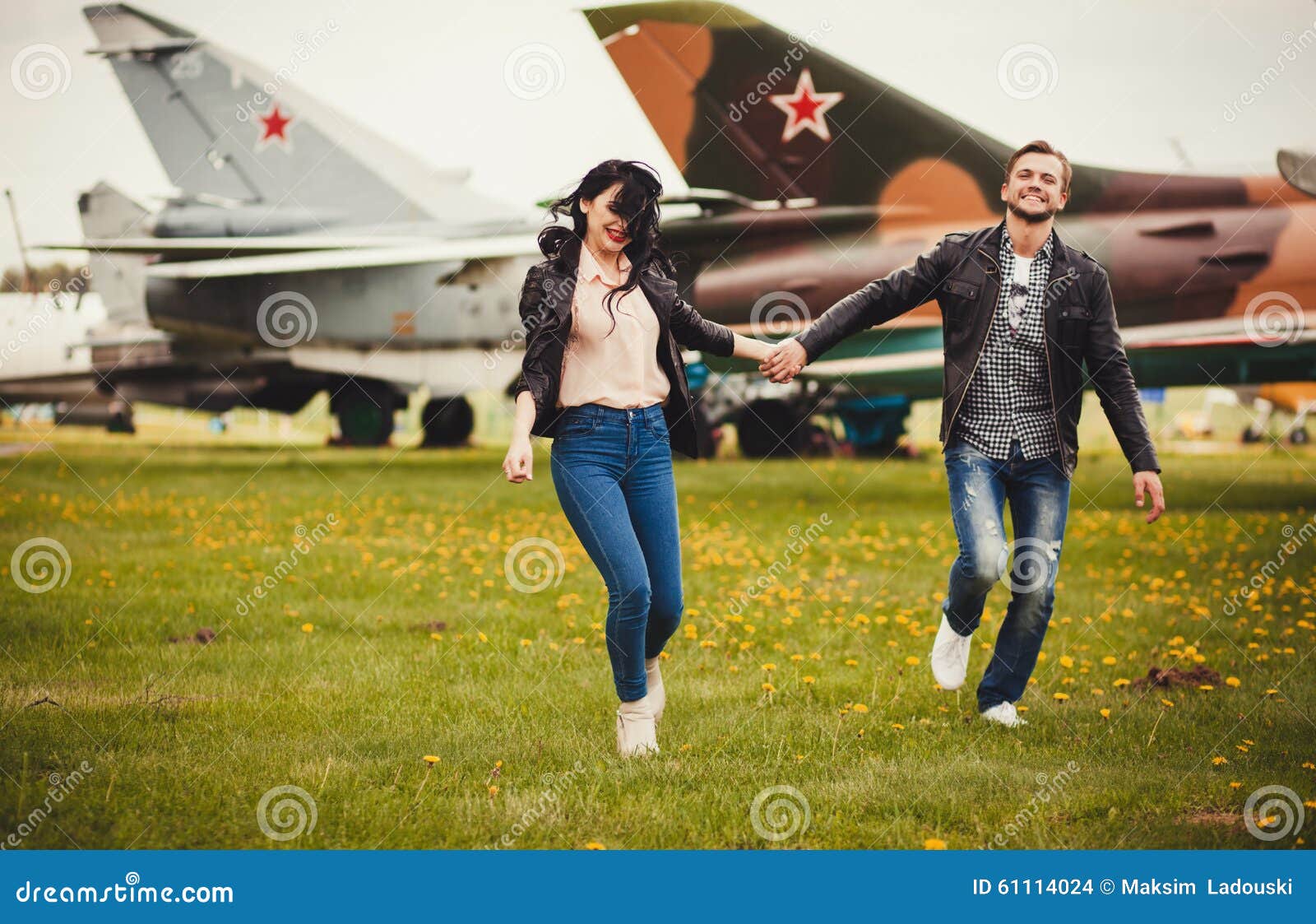 Couple in love having fun stock photo. Image of handsome - 61114024