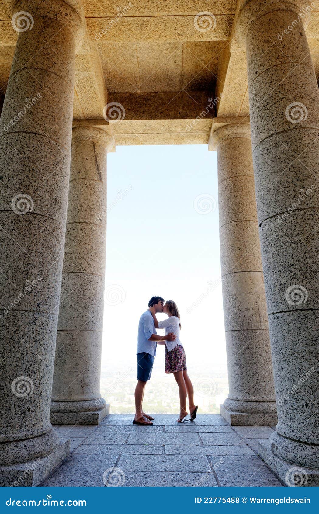 Couple in Love Show Their Affection Stock Photo - Image of people ...