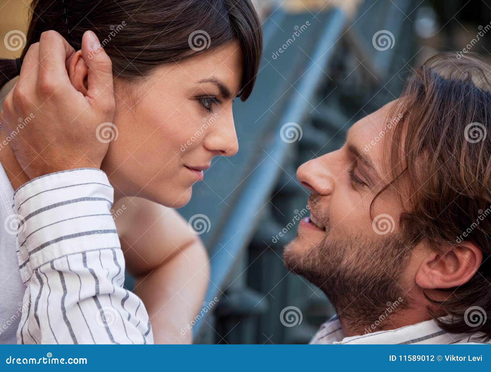 Couple love touching stock photo. Image of feelings, communication ...