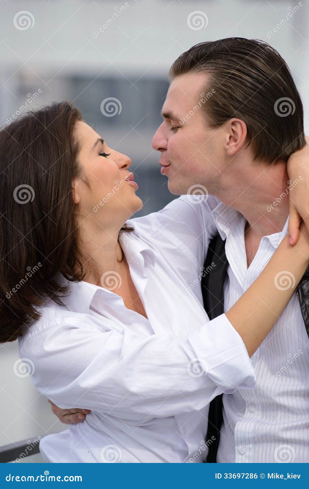 Couple in love stock photo. Image of businessman, affectionate - 33697286