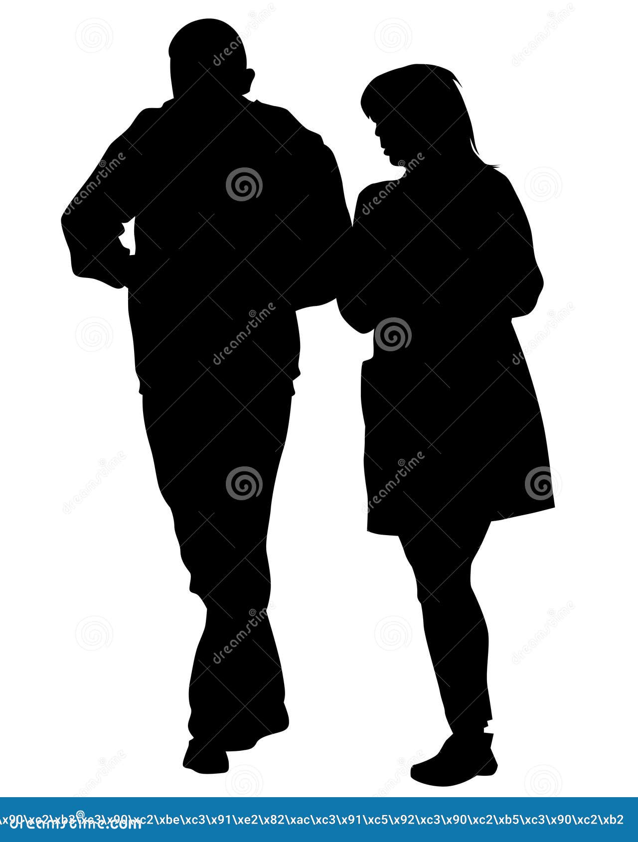 Couple lovers people three stock vector. Illustration of couple - 148153090